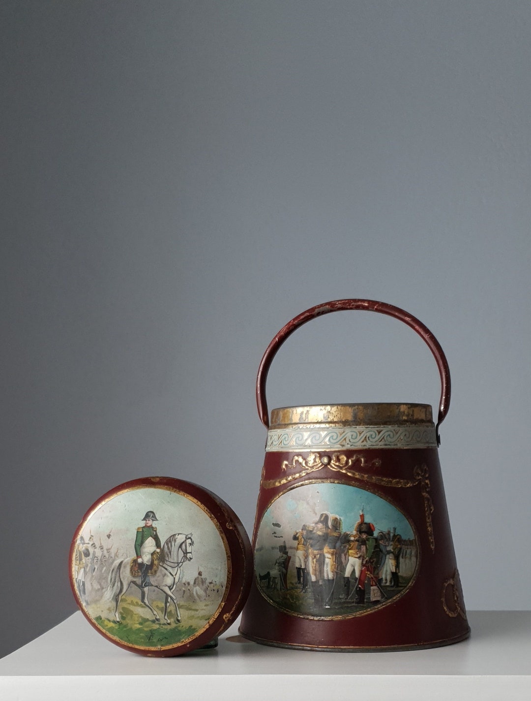 Very Large Antique Imperial Russia Sweets Tin, Russian Imperial Antique ...