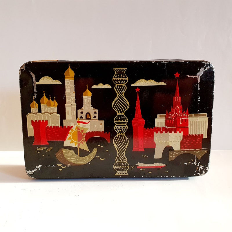 Russian Tin Box - Etsy
