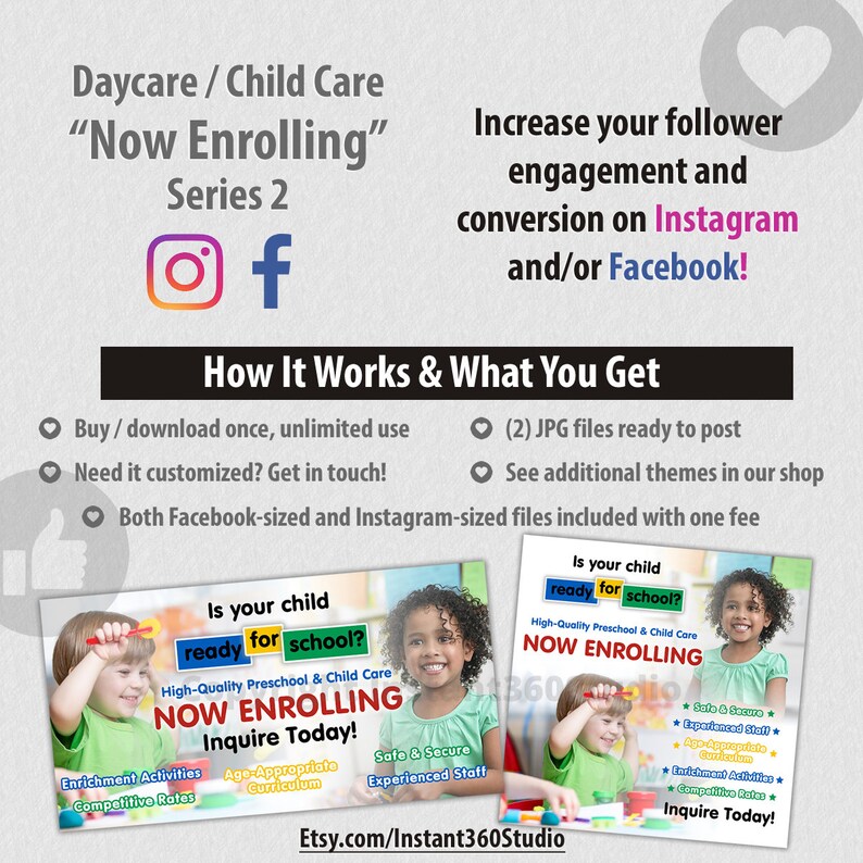 Child Care Now Enrolling Template, Daycare Now Enrolling Template ...