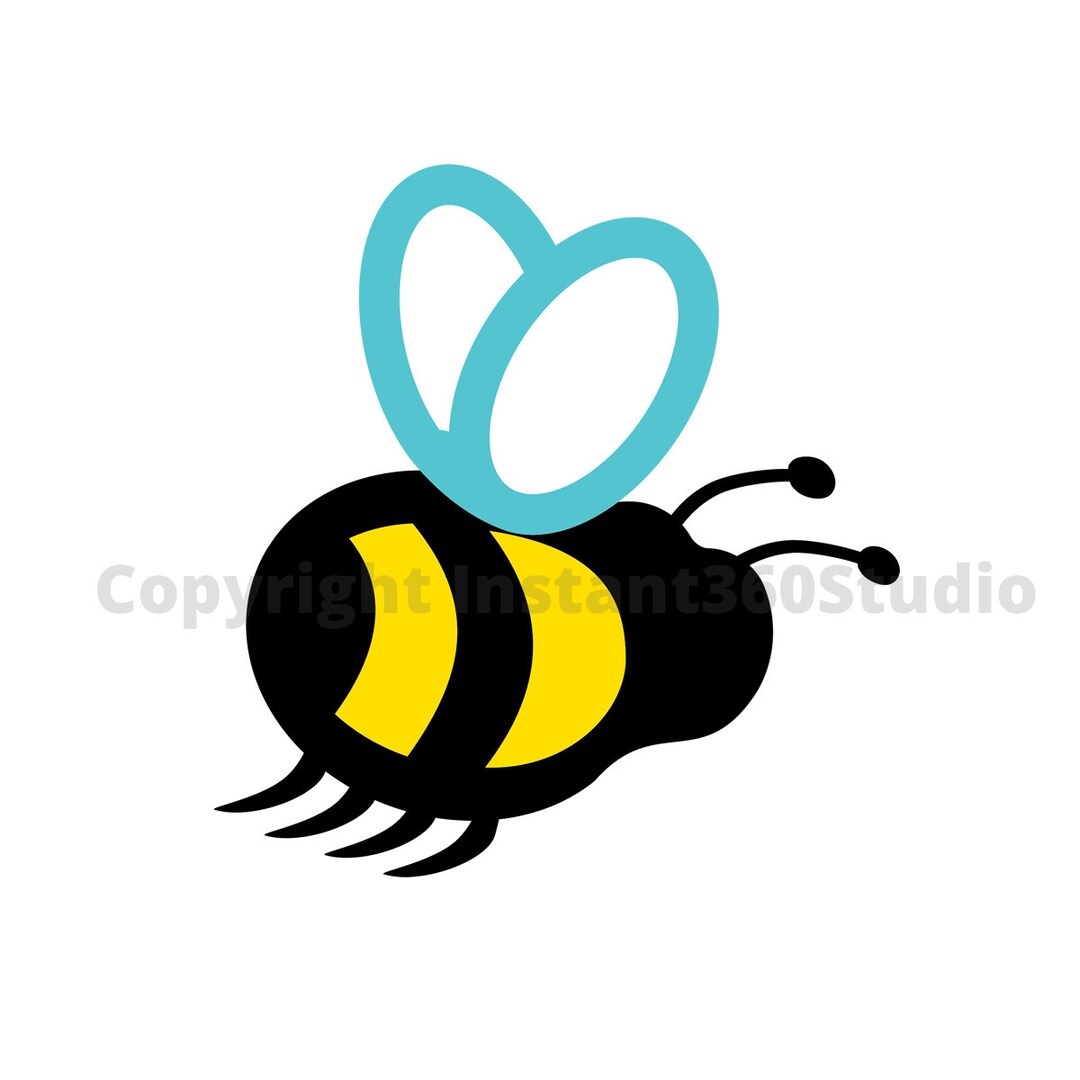 Bumble Bee 2 / Child Care / Daycare Clip Art / Preschool Logo / Logo ...