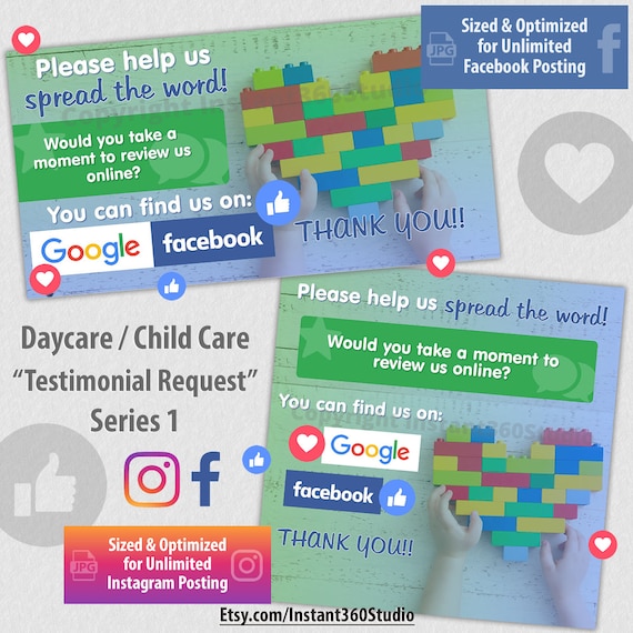 Parent Testimonial Request Graphic for Facebook / Twitter / | Etsy