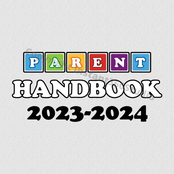 Parent Handbook - Etsy