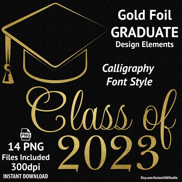 Graduation Clip Art 2023 - Etsy
