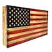 Wood Flag Concealment Bar, Murphy Bar, Wooden American Flag ...