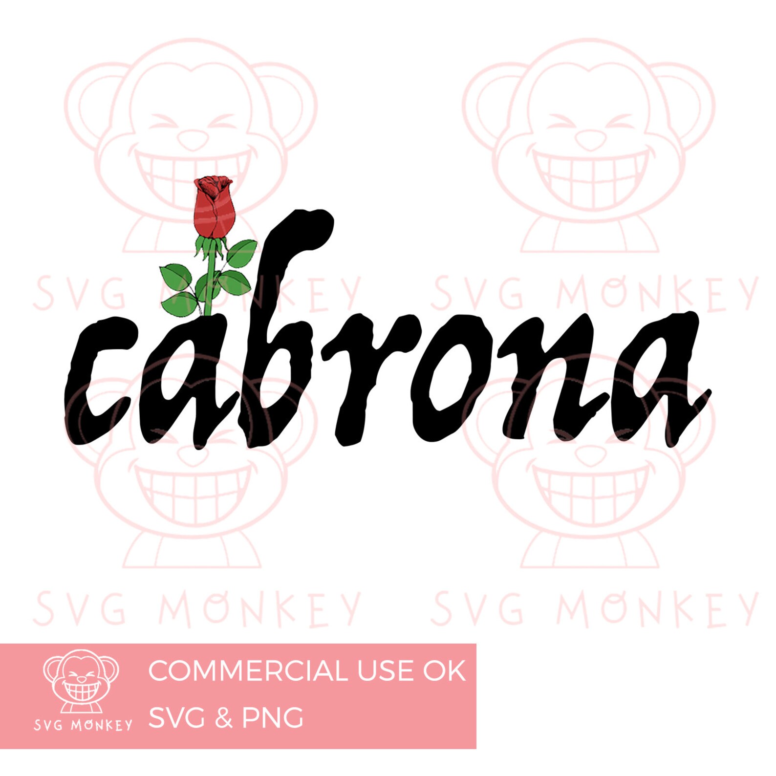 Cabrona PNG SVG Cabrona cut file cutfile Latina Spanish | Etsy