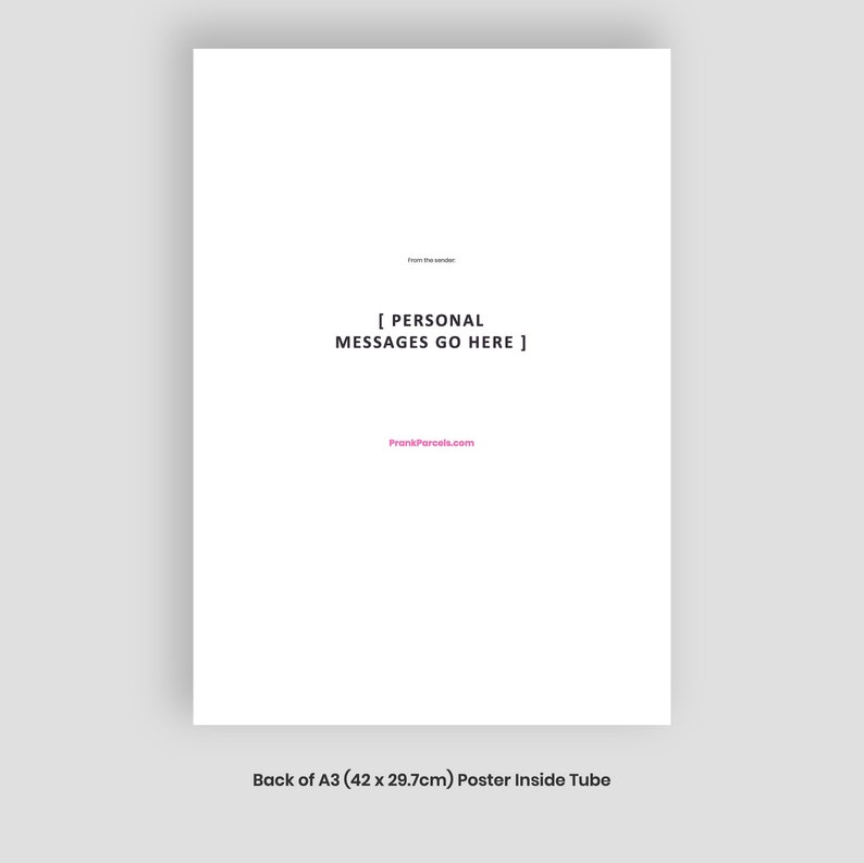 Big Floppy Dick Prank Parcel / Package Personalised Prank | Etsy