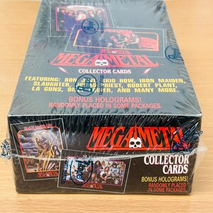 Heavy Metal Music Collectors Cards, Megametal by Impel, Judas Priest ...