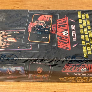 Heavy Metal Music Collectors Cards, Megametal by Impel, Judas Priest ...