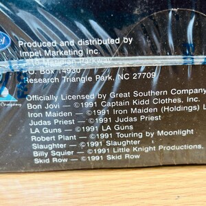 Heavy Metal Music Collectors Cards, Megametal by Impel, Judas Priest ...