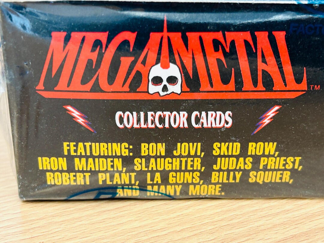 Heavy Metal Music Collectors Cards, Megametal by Impel, Judas Priest ...