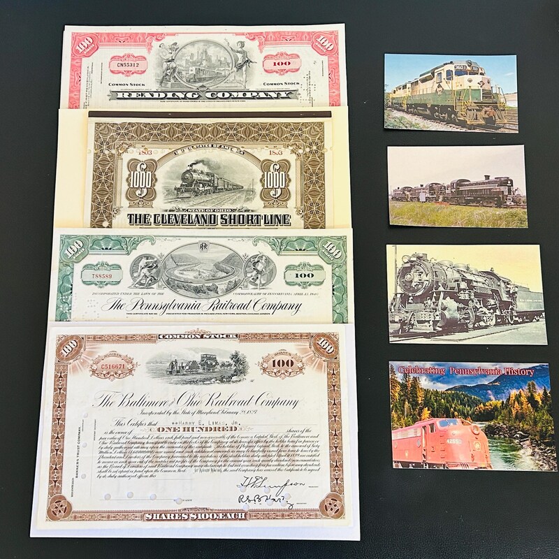 Railroad Memorabilia - Etsy