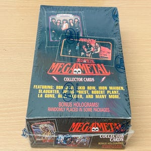 Heavy Metal Music Collectors Cards, Megametal by Impel, Judas Priest ...