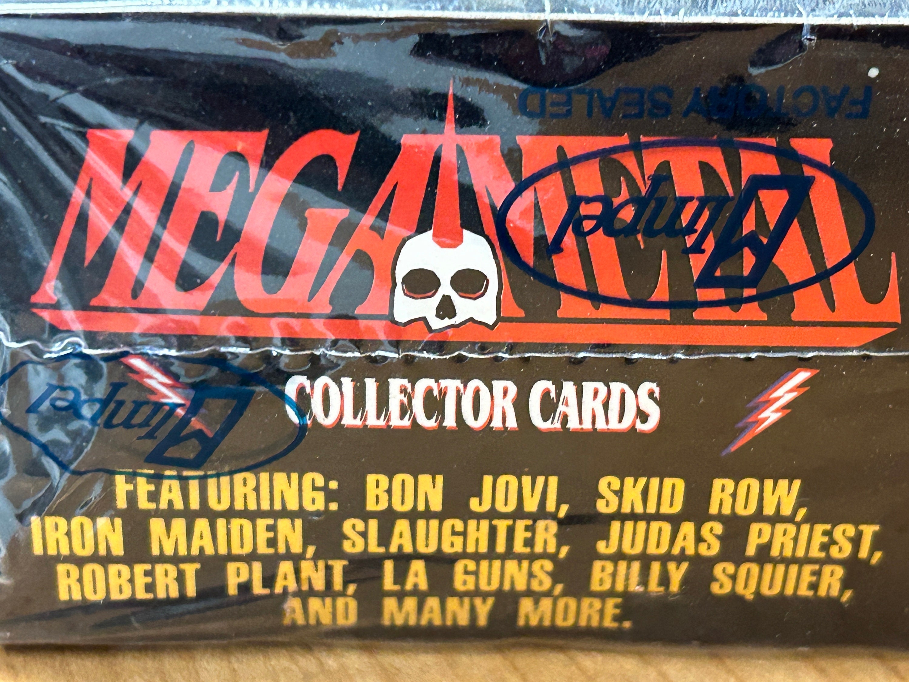 Heavy Metal Music Collectors Cards, Megametal by Impel, Judas Priest ...