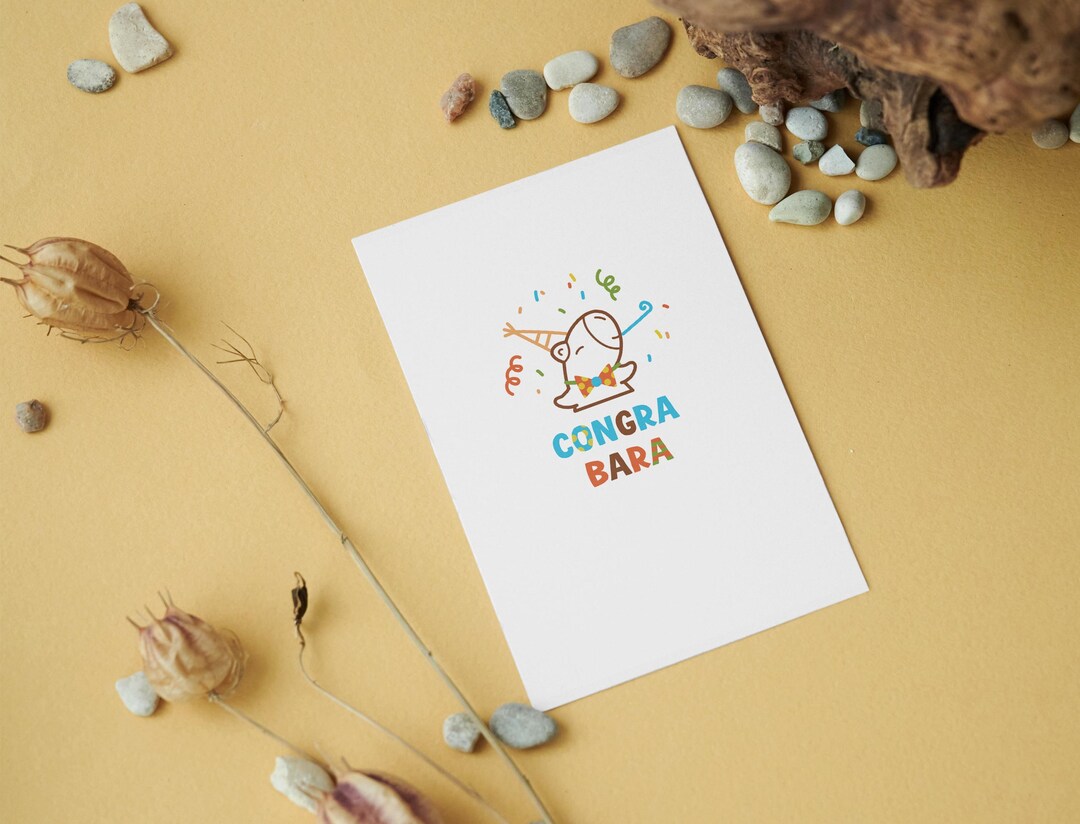 Funny Capybara Greeting Card Printable. Capybara Lover Printable Gift ...