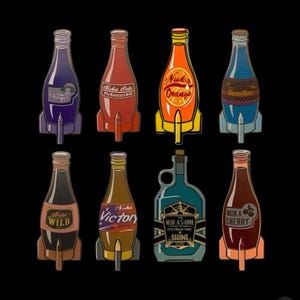 Fallout Enamel Pins - Fallout 2 3 4 New Vegas Shelter 76 - the Topps ...