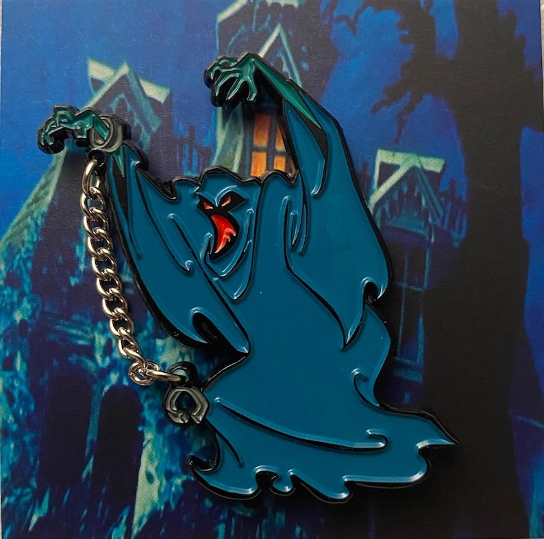 Villains Enamel Pins Creeper Phantom Shadow Red Beard Tar - Etsy