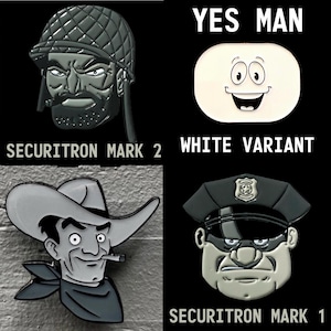 Fallout Enamel Pins - Fallout 2 3 4 New Vegas Shelter 76 - the Topps ...