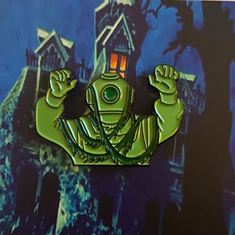 Villains Enamel Pins Creeper Phantom Shadow Red Beard Tar - Etsy