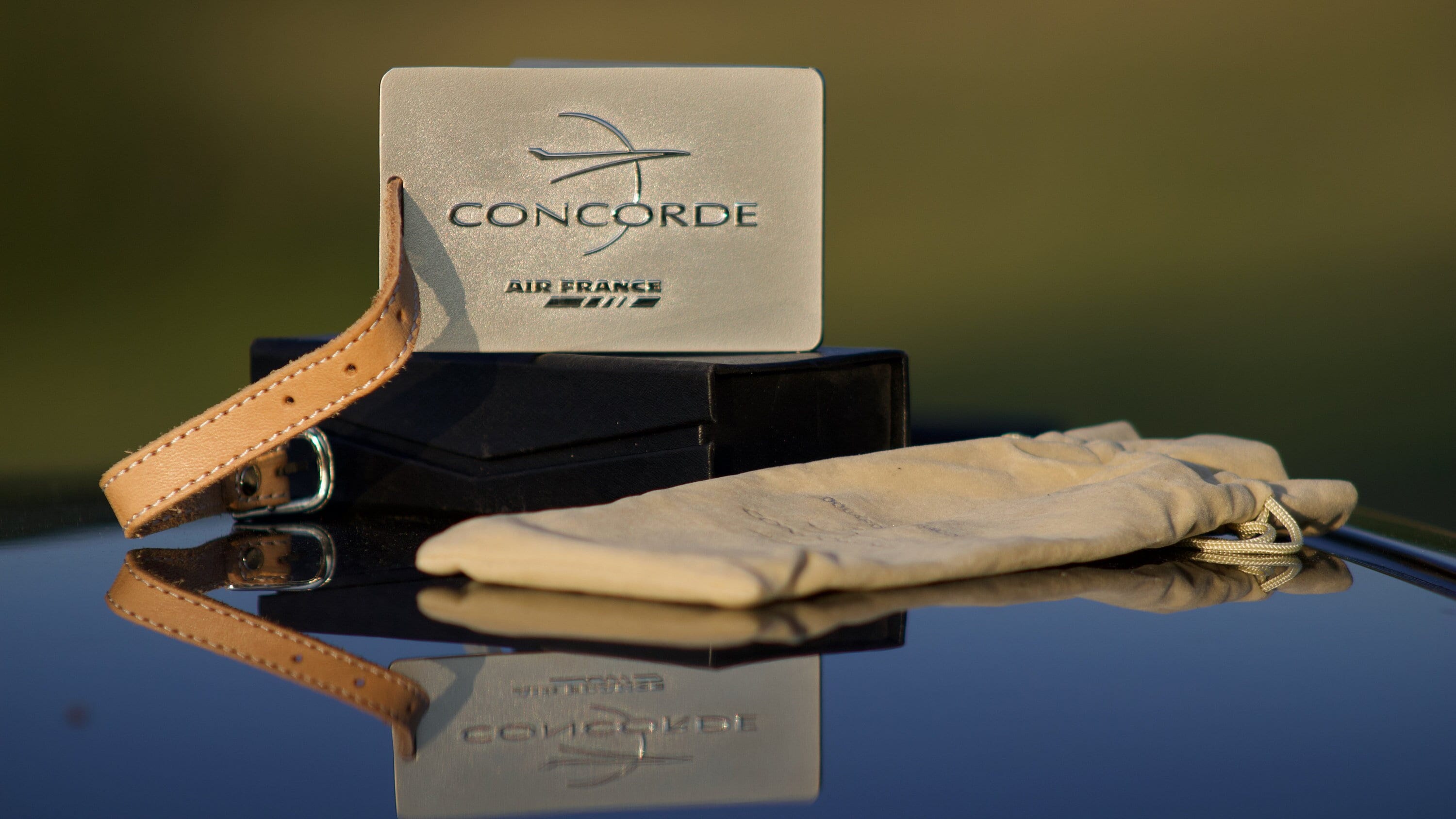 CONCORDE / Air France: Luxurious Solid Metal Luggage Tag Created by ...