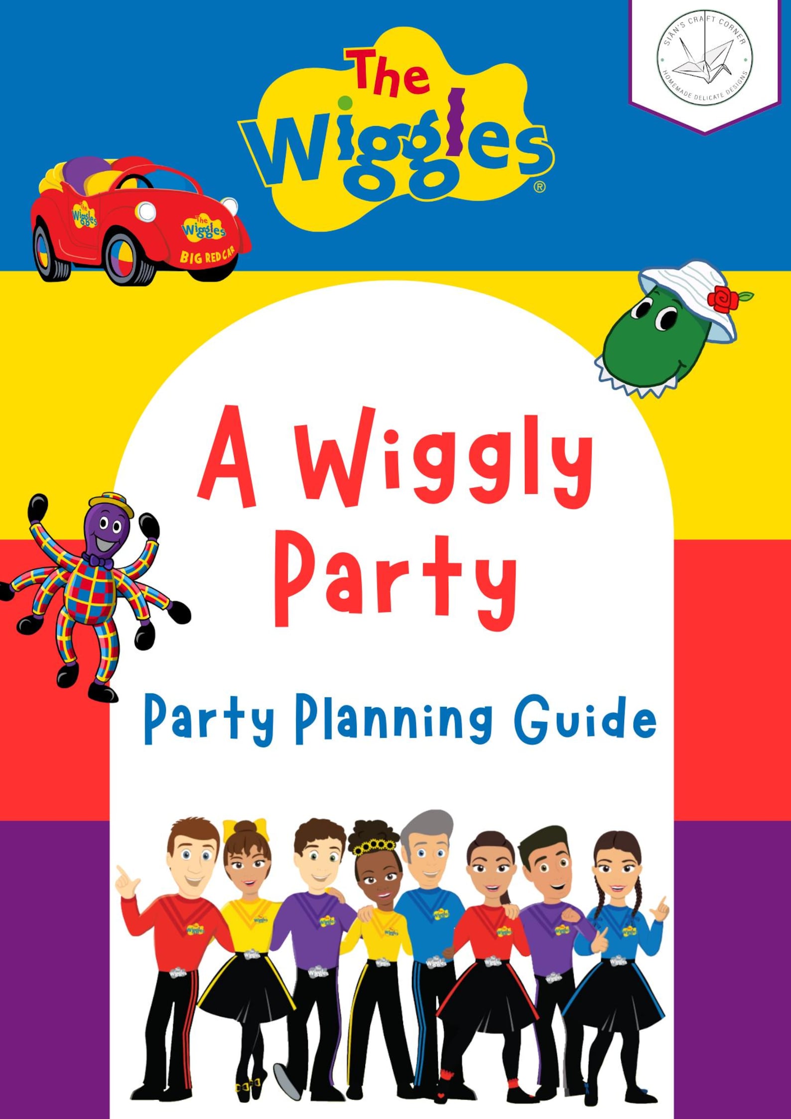 The Wiggles Party Planning Guide - Etsy