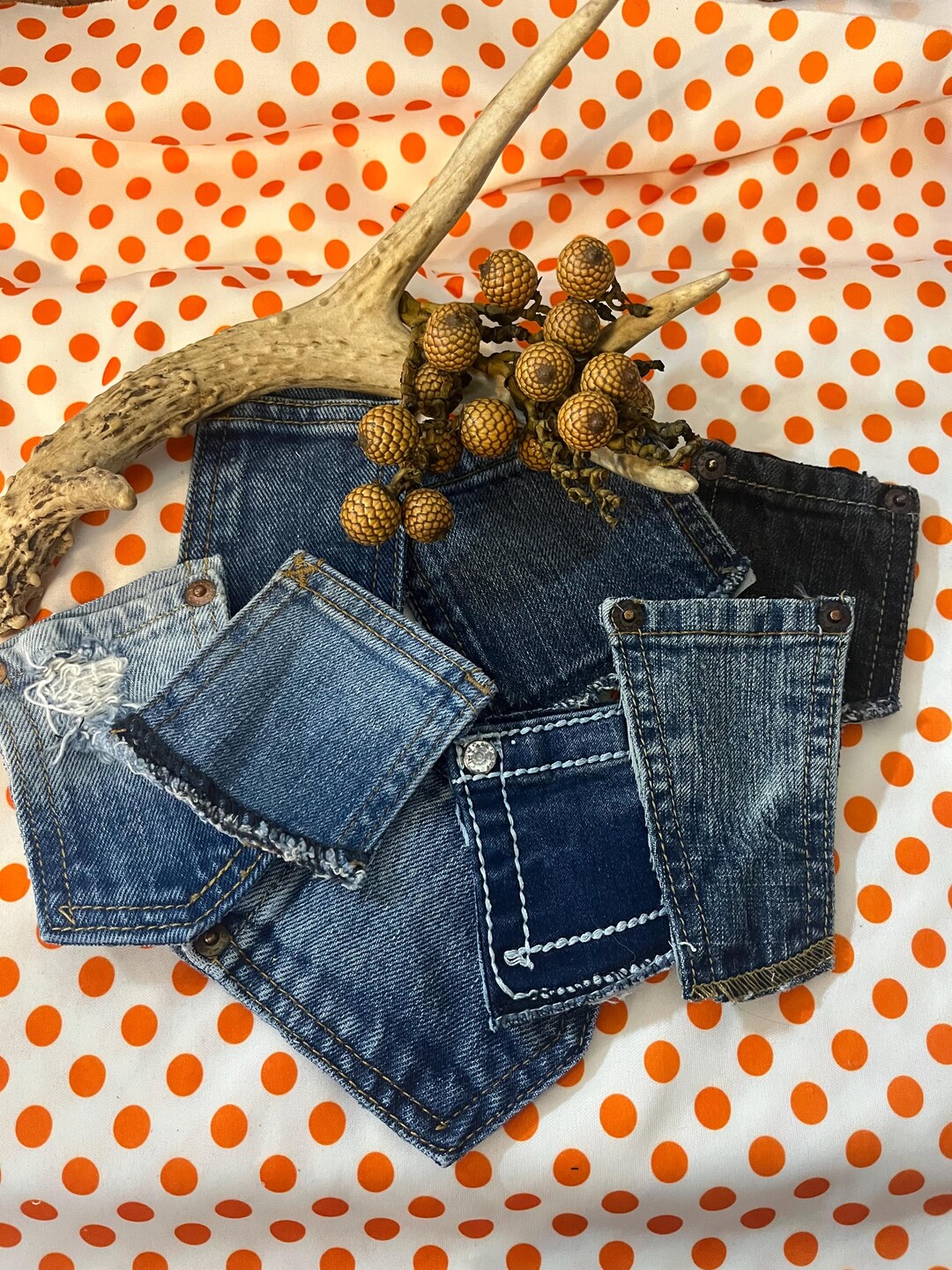 8 Upcycled Denim Pockets: Versatile Craft Supplies for DIY Projects ...