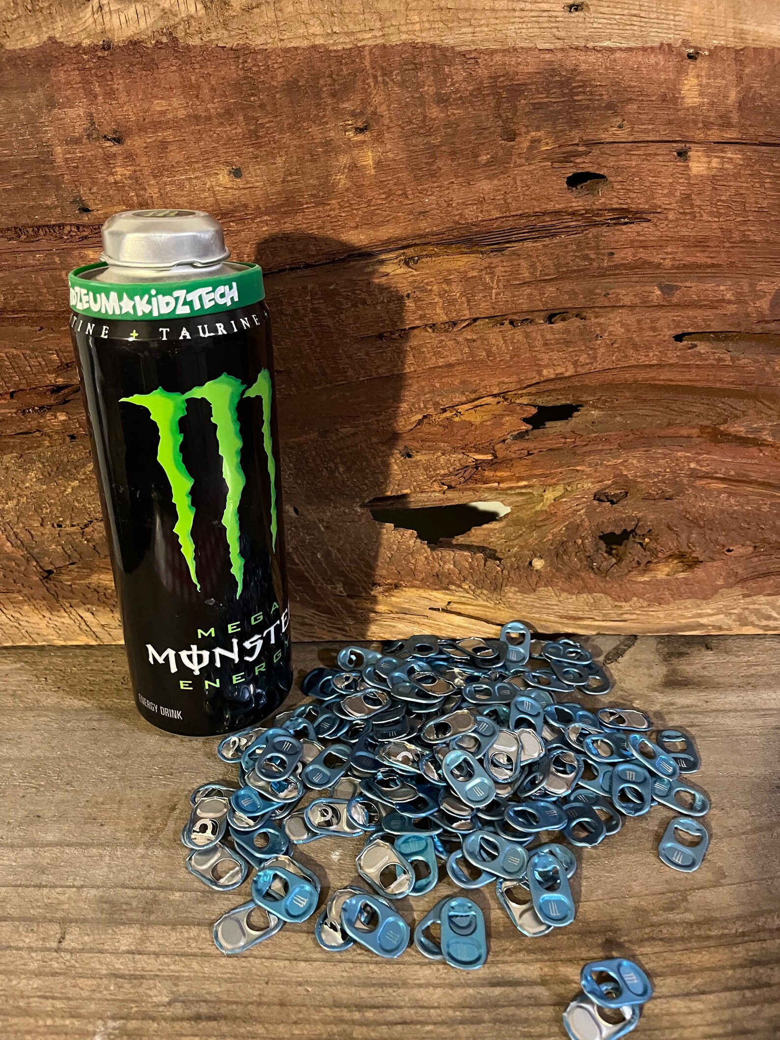 Aluminum Tabs, Monster Energy Drink Tabs, Blue Aluminum Tabs, Soda Tabs ...