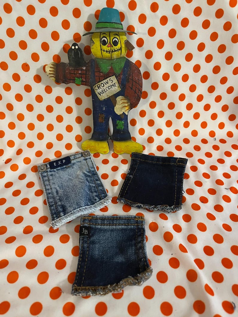 8 Upcycled Denim Pockets: Versatile Craft Supplies for DIY Projects ...