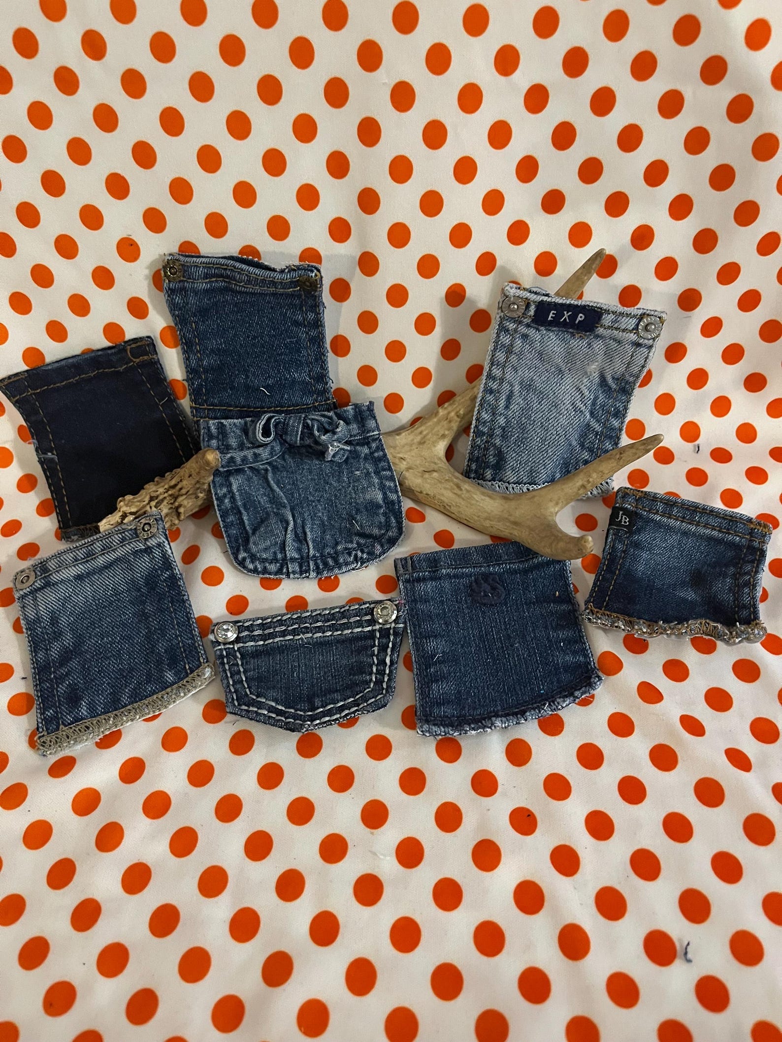 8 Upcycled Denim Pockets: Versatile Craft Supplies for DIY Projects ...