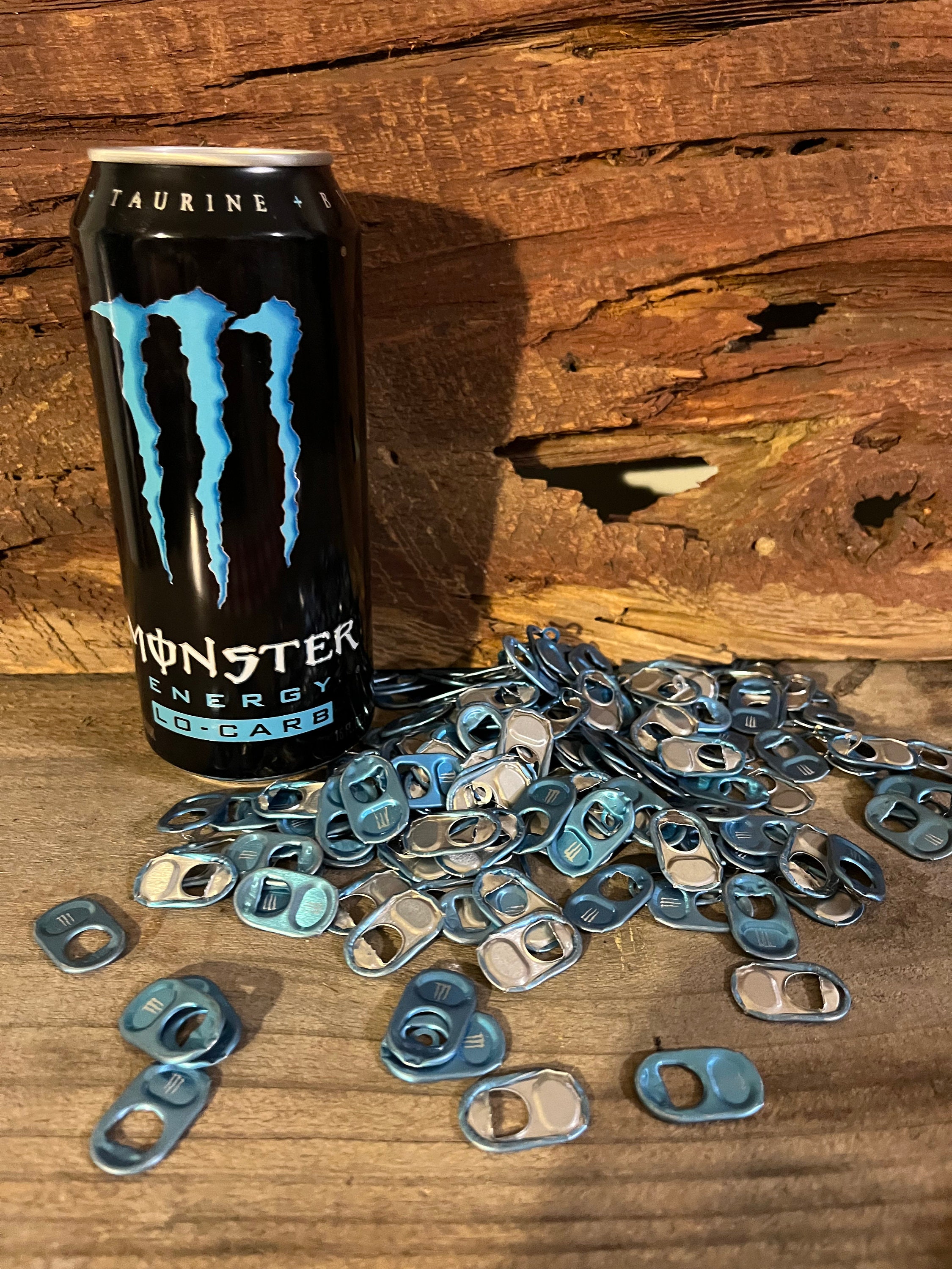 Aluminum Tabs, Monster Energy Drink Tabs, Blue Aluminum Tabs, Soda Tabs ...