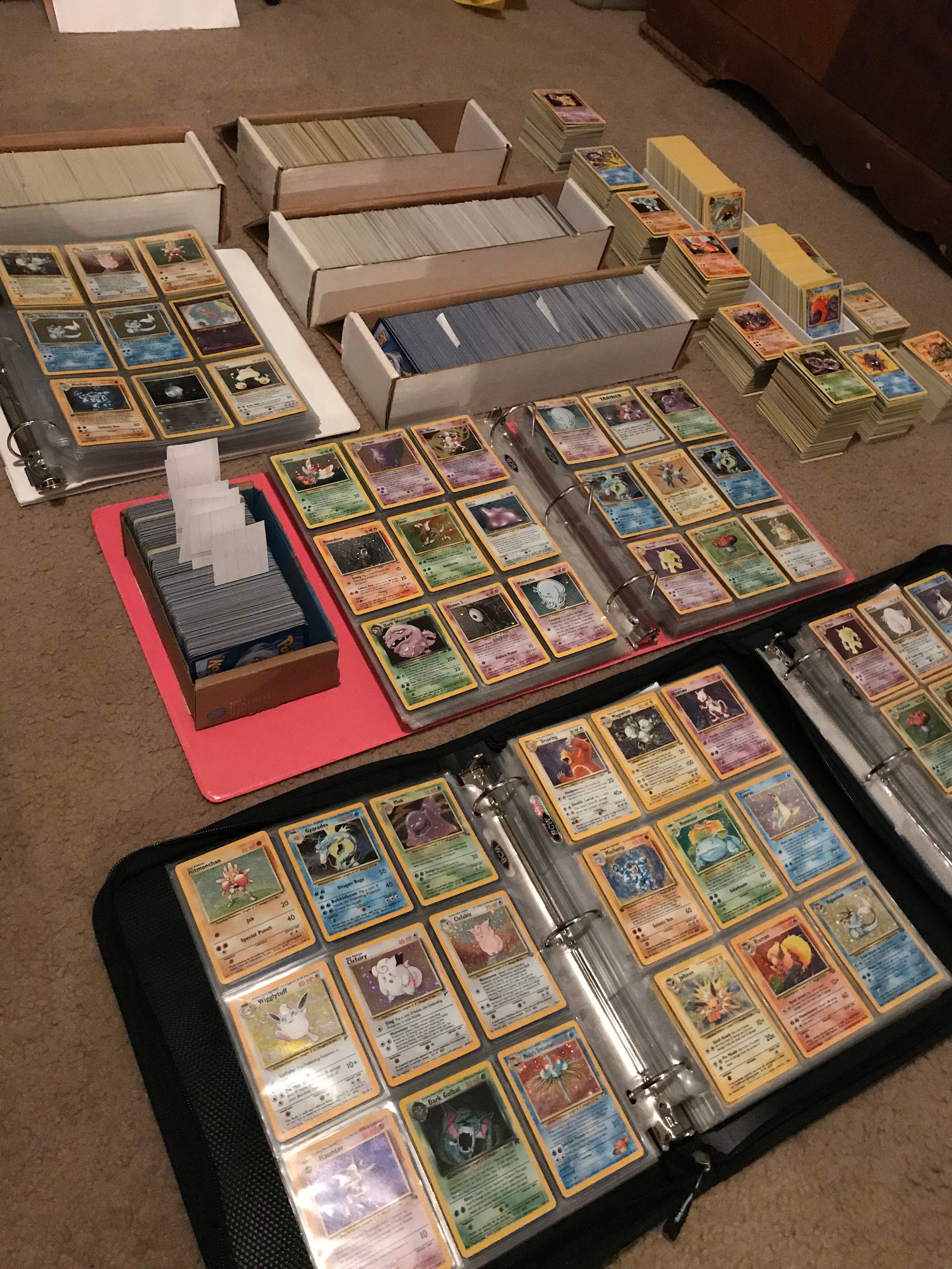 400 Lot Original Vintage Rare Pokemon Cards Holo 1st Edition Shadowless ...