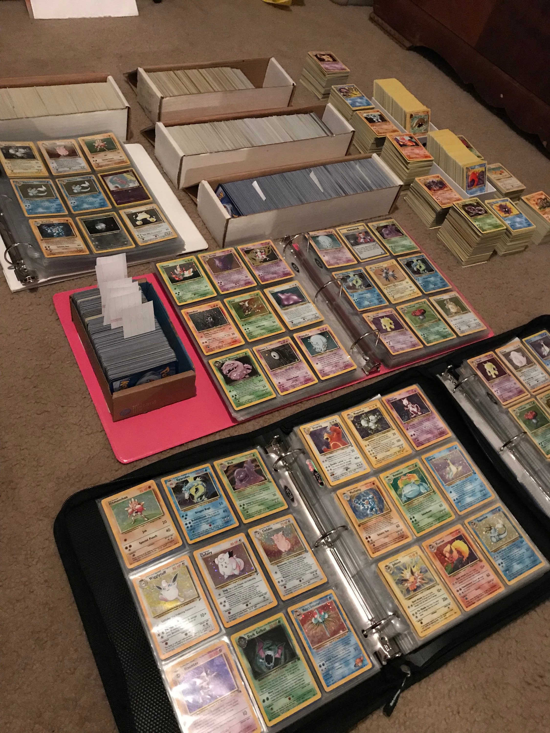 50 Lot Original Vintage Rare Pokemon Cards 1st Editions WOTC Ships Fast ...