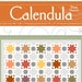 CALENDULA Tile Quilt Pattern Pdf - Etsy