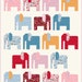 STOMPING GROUND Elephant Fat Quarter Pieced Quilt Pattern PDF - Etsy