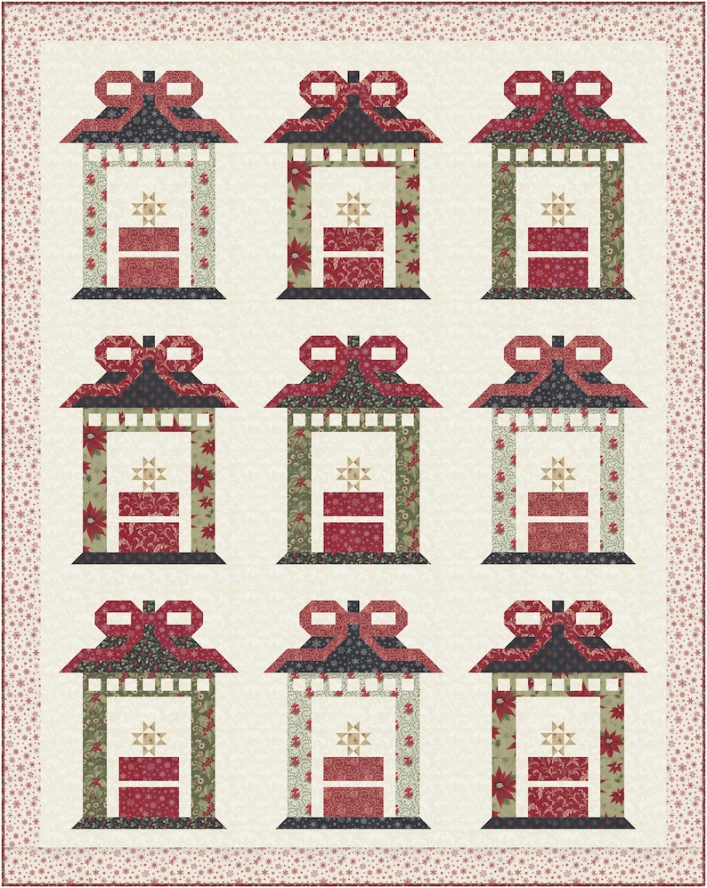 This Little Light Lantern Lamp Christmast Quilt Pattern PDF - Etsy
