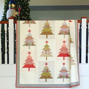PINE-ING for CHRISTMAS Scrappy Christmas Tree Quilt Pattern Pdf - Etsy