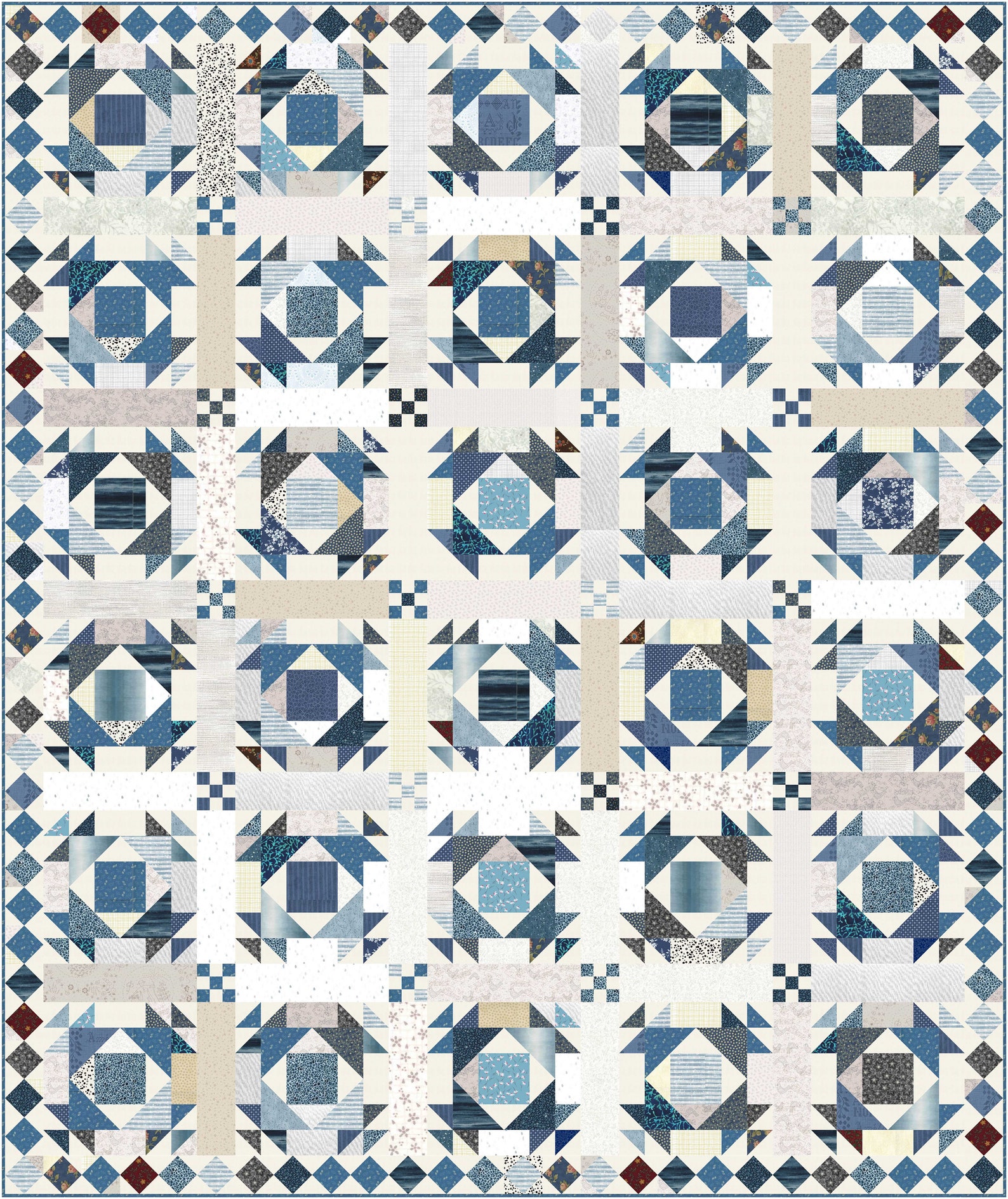 HARRISONBURG Quilt Pattern PDF - Etsy