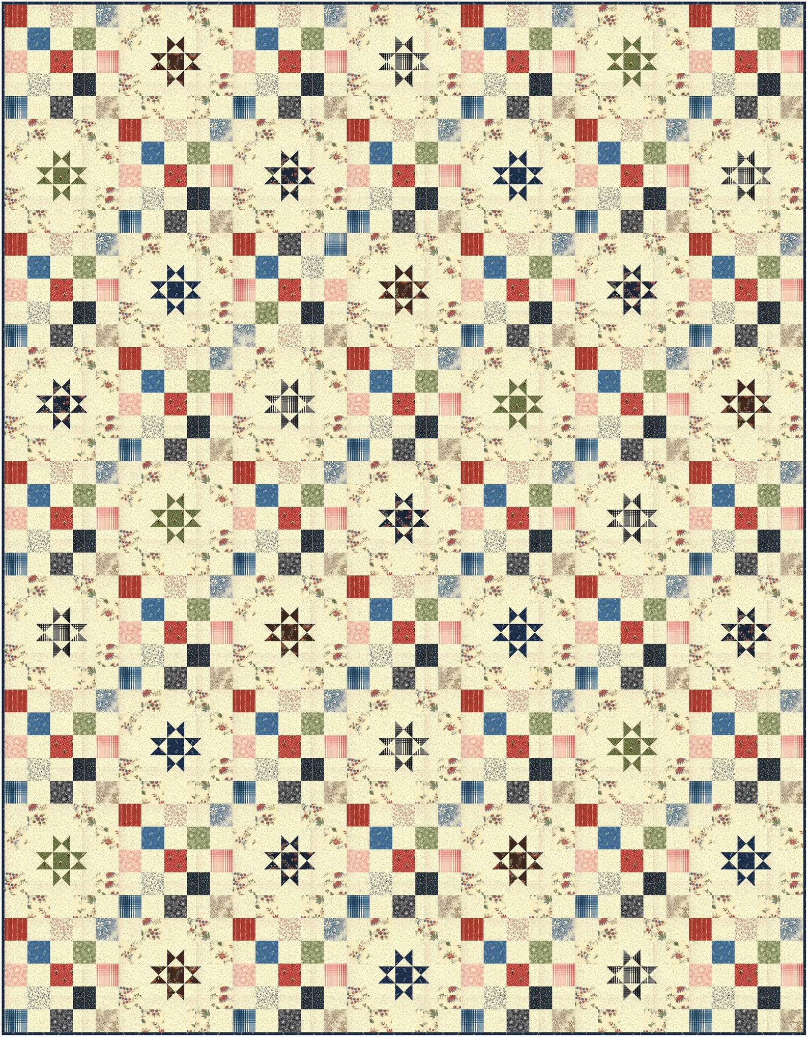 Twinkle, Twinkle STAR Digital Quilt Pattern PDF Download - Etsy