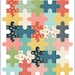 Jigsaw PUZZLE Easy Quilt Quilting Pattern PDF - Etsy