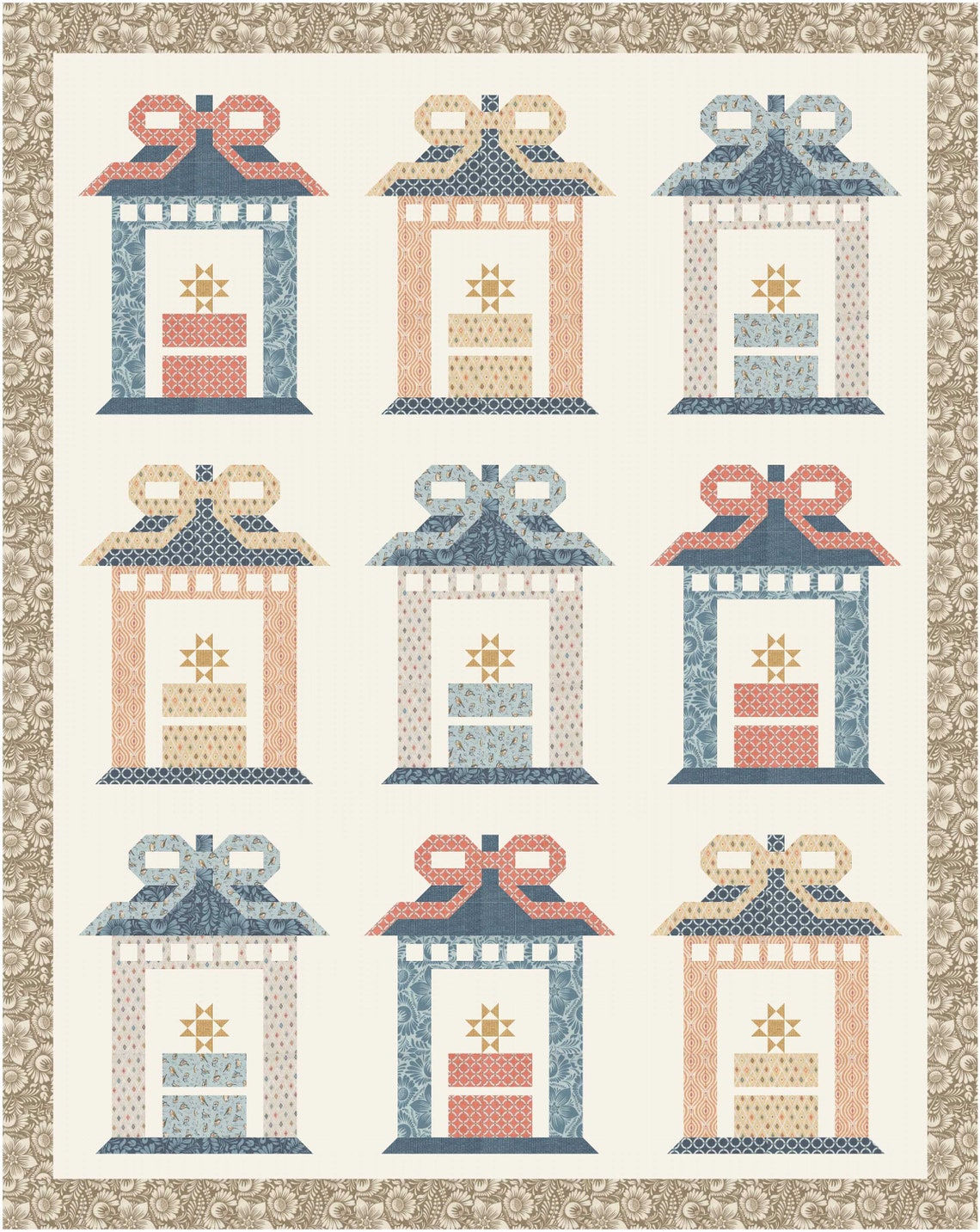 This Little Light Lantern Lamp Christmast Quilt Pattern PDF - Etsy