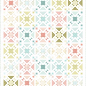 CONFETTI STARS Pieced Quilt Pattern PDF by Wendy Sheppard - Etsy