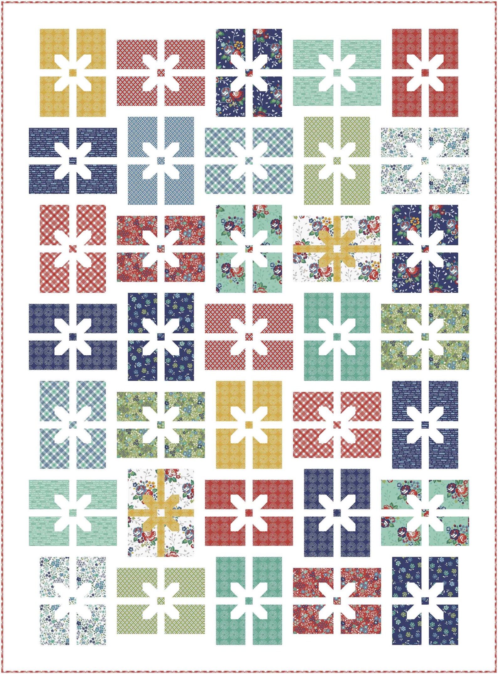 Parcels in the Post Quilt Digital Pattern PDF Download - Etsy