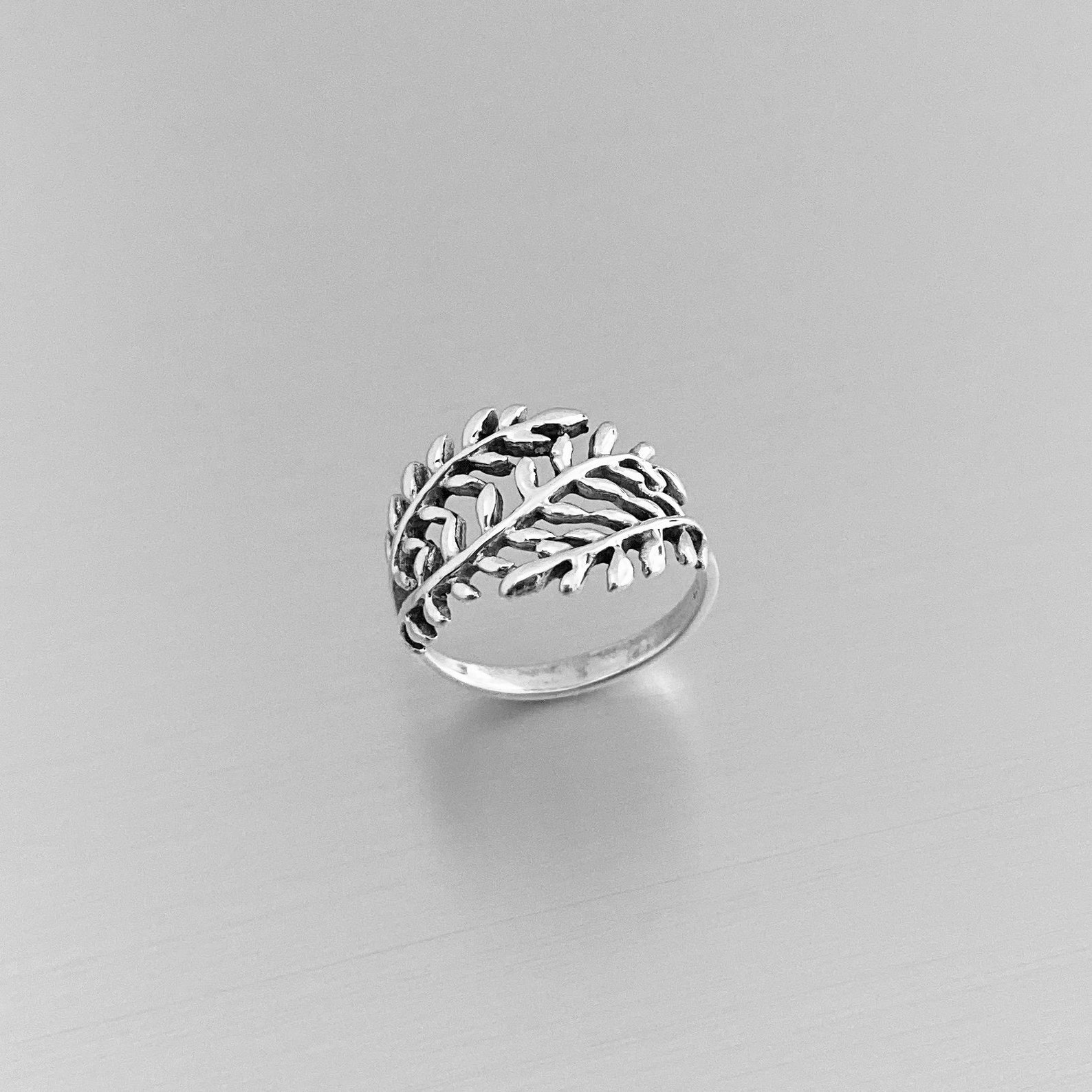 Sterling Silver Wrap Branches Ring Tree Ring Silver Rings | Etsy