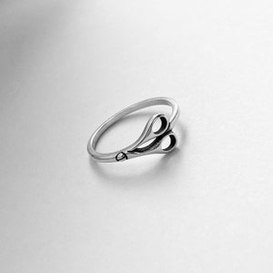 Sterling Silver Scissors Ring, Hair Salon Ring, Barber Ring, Silver ...