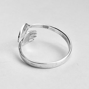 Sterling Silver Delicate Fork and Spoon Ring, Cutlery Ring, Cook Ring ...