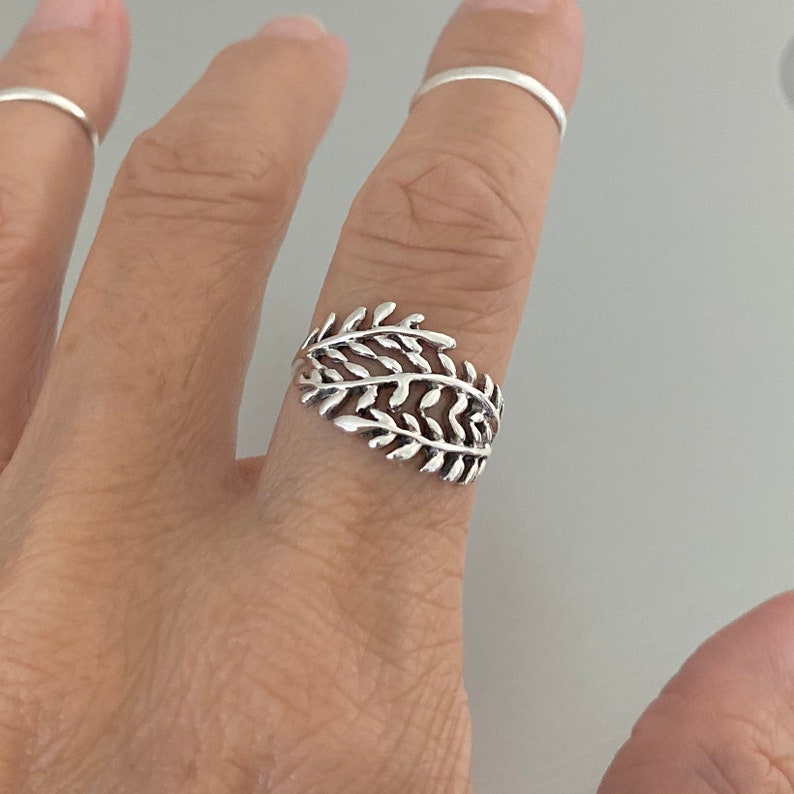 Sterling Silver Wrap Branches Ring Tree Ring Silver Rings | Etsy