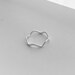 Sterling Silver Zigzag Ring, Wavy Ring, Silver Ring, Stackable Ring, Wave Rings - Etsy