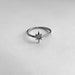 Sterling Silver Starlight Ring Silver Ring Star Ring - Etsy
