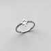 Sterling Silver Starlight Ring Silver Ring Star Ring - Etsy