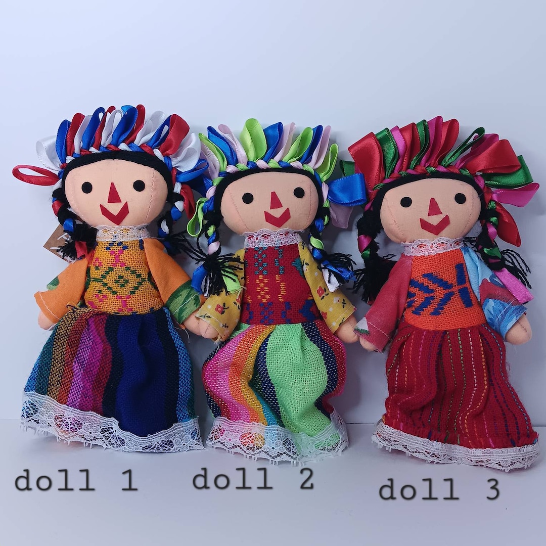 Maria Mexican Rag Doll Lele Doll - Etsy