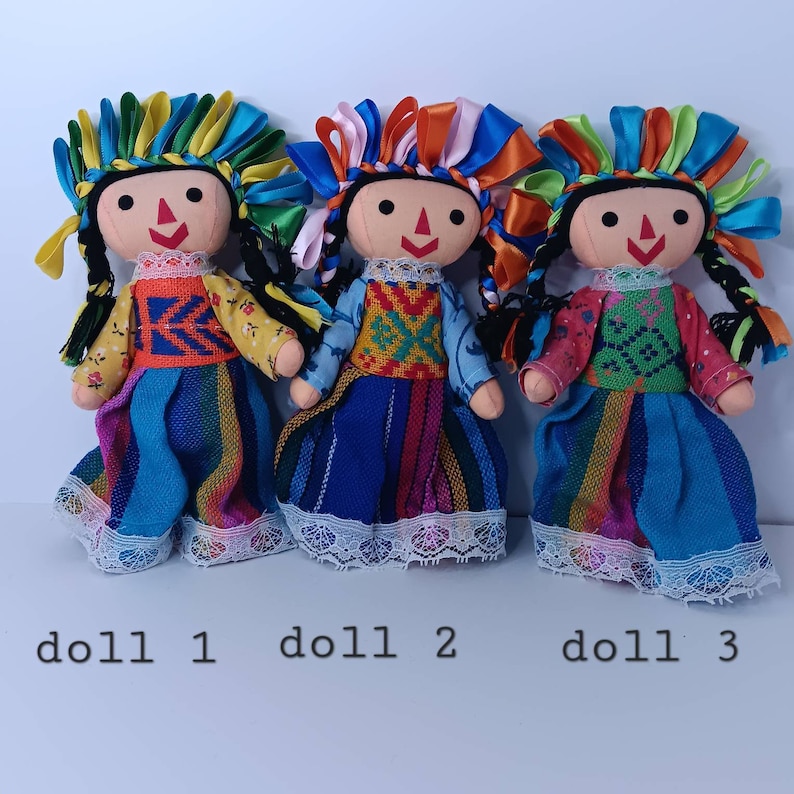 Maria Mexican Rag Doll Lele Doll - Etsy